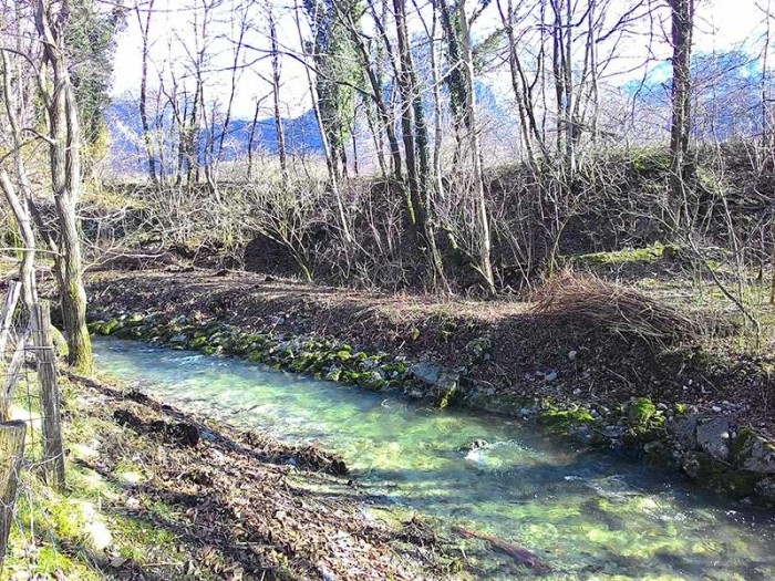 Urejanje struge potoka GereŠ se nadaljuje - Primorski val - Radio Odmev ...